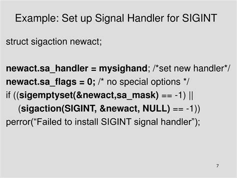 Ppt Signal Handling And Threads Powerpoint Presentation Free