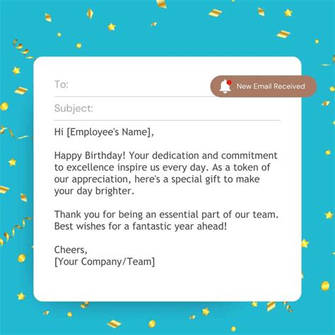 Happy Birthday Email Templates Creating Memorable Celebrations