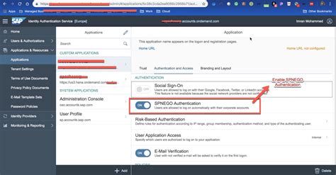 Configure Kerberos Authentication For Identity Aut Sap Community