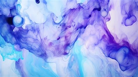 추상 파란색과 보라색 잉크 수채화 배경을 갖춘 고급스러운 유체 예술 벽지 대리석 질감 액체 페인트 액체 패턴 액체 질감