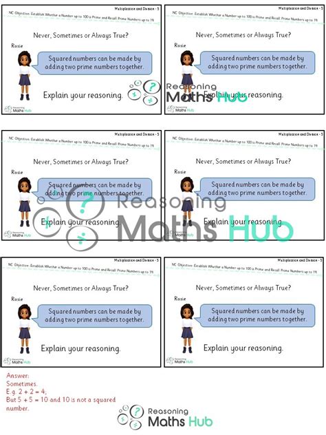 Prime Numbers Master The Curriculum