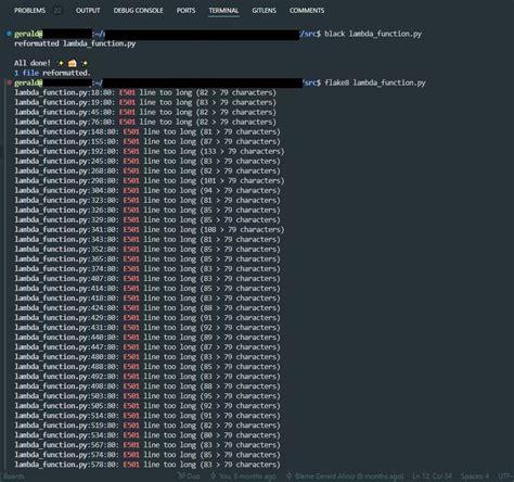 how to use flake8 and black for python code quality and style
