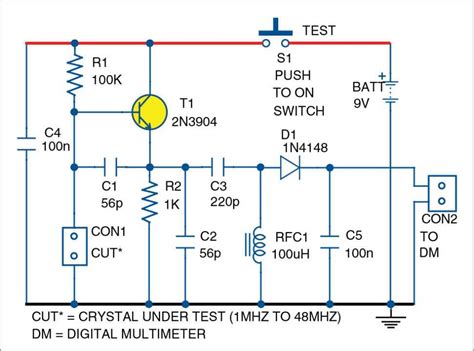 A Visual Guide To The Schematic Diagram Of A Blue Ring Tester Wiremystique