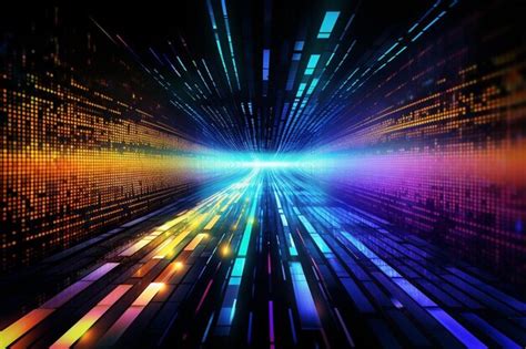 digital data streams computer background image desktop computer
