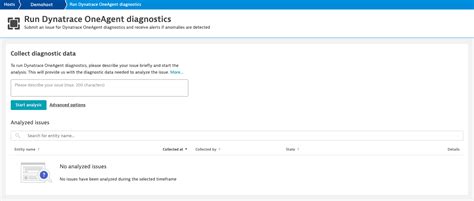OneAgent Diagnostics Dynatrace Docs