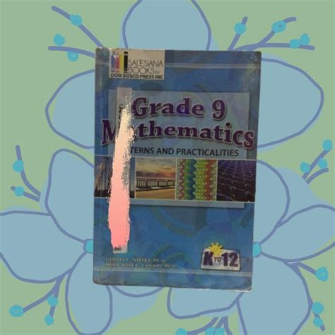 Grade 9 Mathematics Patterns And Practicalities Textbook Hobbies And Toys Books And Magazines
