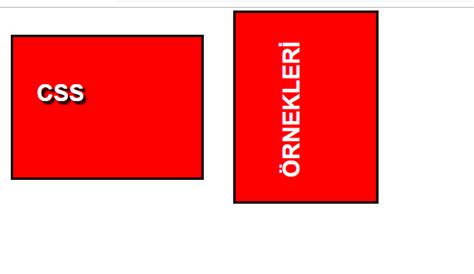 css Örnekleri web tasarım and programlama