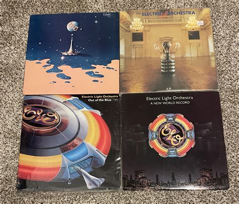 My Modest Collection Of Elo Vinyl Most Recent Addition Was “the