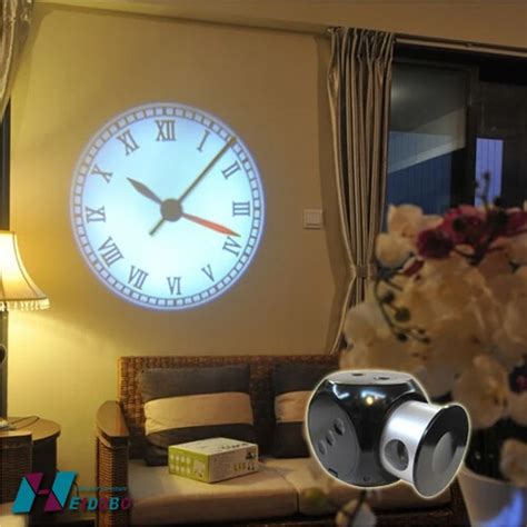 Wall Clock Modern Design Led Lcd Projection Clock Bass Projection Living Room Home Decoration