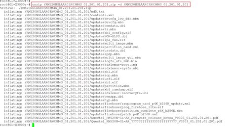 Upgrade Quectel Module GL INet Router Docs