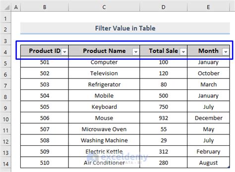 How To Perform Custom Filter In Excel 5 Ways ExcelDemy