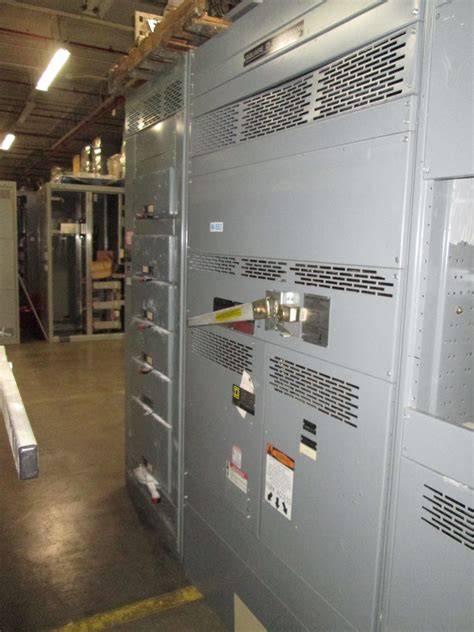 Square D Qed Power Style Switchboard 2000 Amp 480y 277 Volt 3 Ph 4w Nema 1 Randg Used