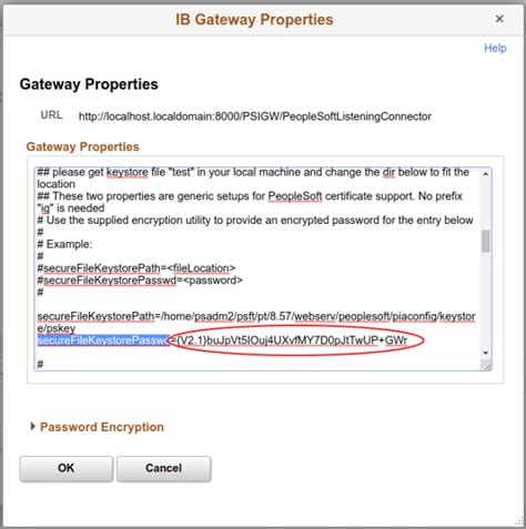 Finding Integration Broker Keystore Password Psst0101