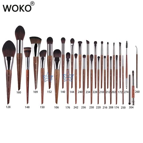 Muf 올 시리즈 메이크업 브러쉬 루즈 파우더 브러쉬 컨투어 파운데이션 블렌딩 하이라이터 블러쉬 브론저 버핑 메이크업 도구 Aliexpress