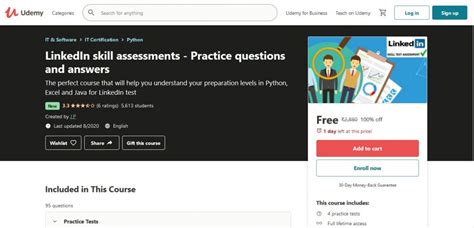 LinkedIn Skill Assessments Practice Questions SANU P L