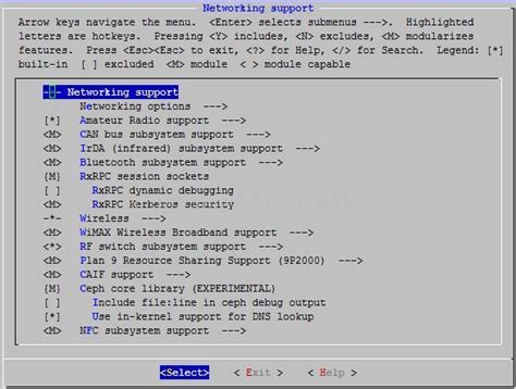 Linux内核编译过程及配置说明解释（6） Networking Support，device Driverslinux内核 Networking Support Csdn博客