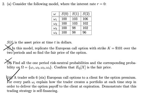 Solved A Consider The Following Model Where The Chegg