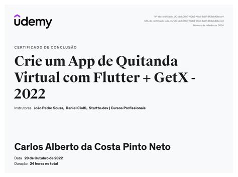 Mais Um Curso De Flutter Finalizado Agora E Partir Para O Proximo Da Udemy E Seguir Academia