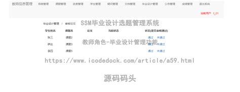 基于jsp spring mybatis的ssm毕业设计选题管理系统 mybatis课设课题抽题系统 csdn博客