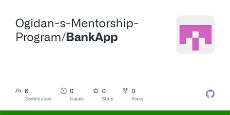 Github Ogidan S Mentorship Program Bankapp