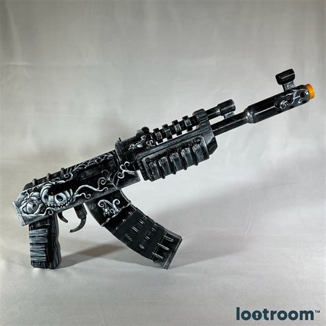 Rust Life Size Assault Rifle Ghost Halloween Skin 11 Gun Prop