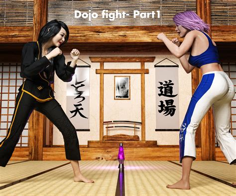 Dojo Fight Lisa Vs Yua Intro By Hanyodaz On Deviantart