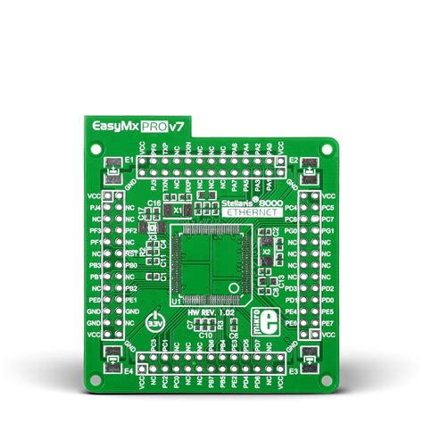 Ethernet Empty Mcu Card For 100 Pin Tqfp Stellaris® 8000 Series