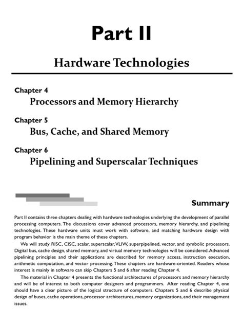 chapter 04 processors and memory hierarchy pdf instruction set