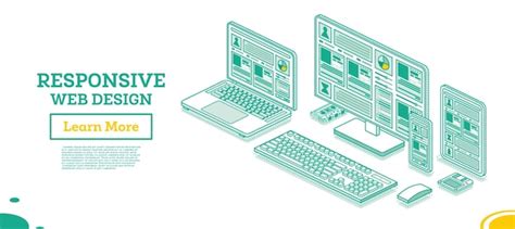 Premium Vector Adaptive And Responsive Web Design Isometric Concept