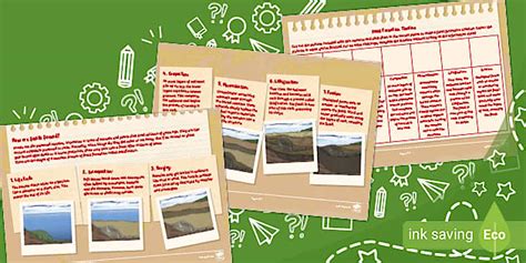 Fossil Formation Information And Activity Ages 7 11