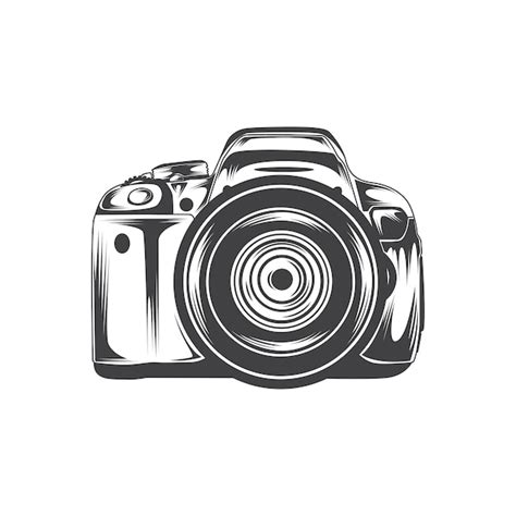 Premium Vector Retro Dslr Camera Vector Stock Illustration