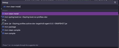 Intellij Idea Run Anything Action Doesnt Work For Maven Commands