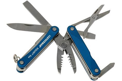 Leatherman Squirt ES4 Blue | Advantageously shopping at Knivesandtools.ie