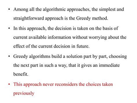 Daa Unit 3 Greedy Method Pptx Programming Languages Computing