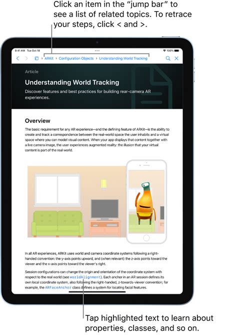 Use The Documentation In Swift Playgrounds On Ipad Apple Support Au