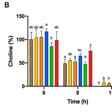 Initial Choline Concentrations At Fermentation With Fecal Slurry 20