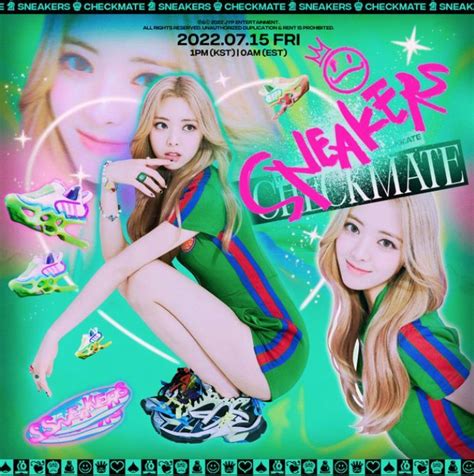 Itzy Yuna Itzy Sneaker Posters Checkmate