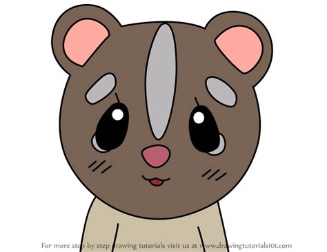 How To Draw Hakumi From Aggretsuko Aggretsuko Step By Step