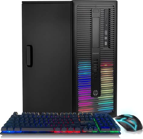 HP RGB Gaming Desktop Computer Intel Quad Core I5 Up To 3 6GHz Radeon RX 550 4G 16GB Memory