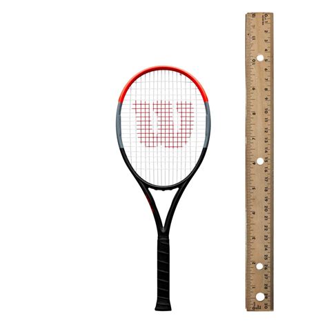Wilson Clash 100 Mini Racket Adults Blackred Wilson Clash 100 Mini Racket Adults Blackred