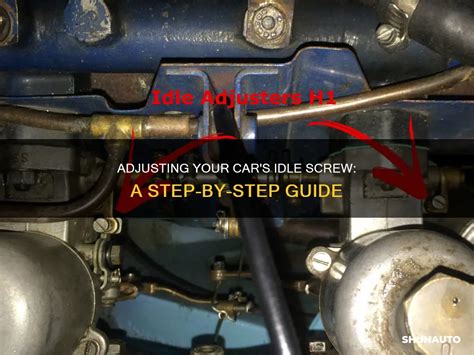 Adjusting Your Cars Idle Screw A Step By Step Guide Shunauto