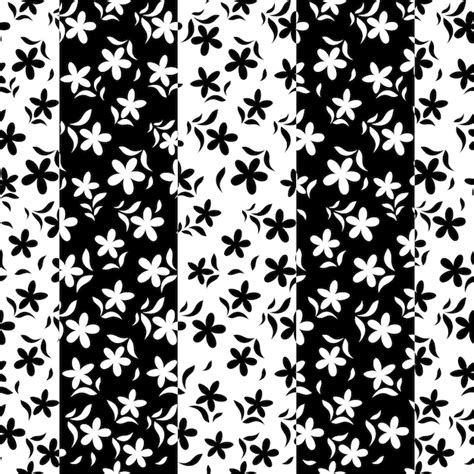 Premium Vector Flower Seamless Pattern Vector Illustration