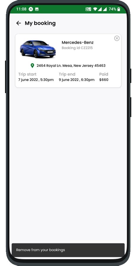 Car Rental App Template In React Native RentalCar By Camelcasetechnology