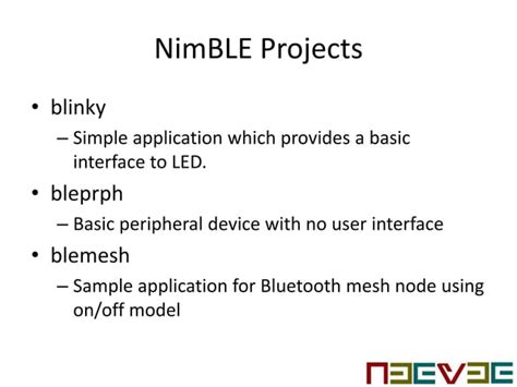 Introduction About Apache Mynewt Rtos Pptx