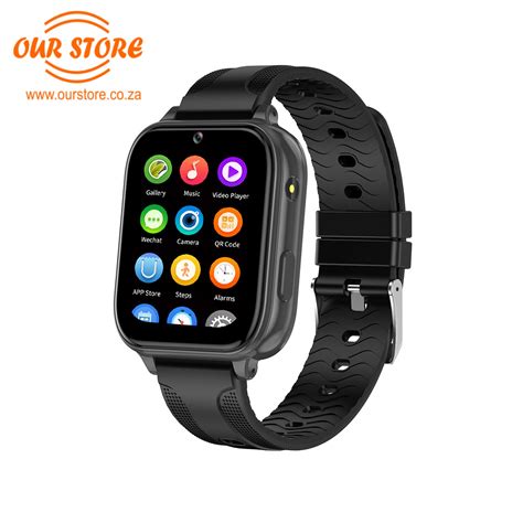 Large Screen 4g Teenagers Smart Watch Gps Tracker Y48fo Black Our Store