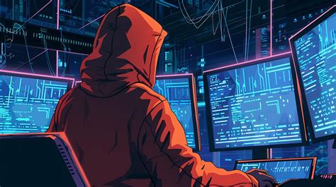 Premium Photo Character Of Tech Savvy Millennial In A Hoodie Coding