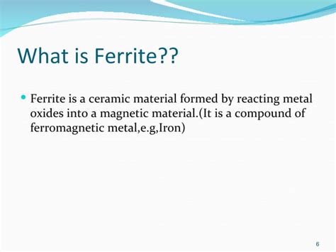 presentation on ferrite core memory ppt data storage and