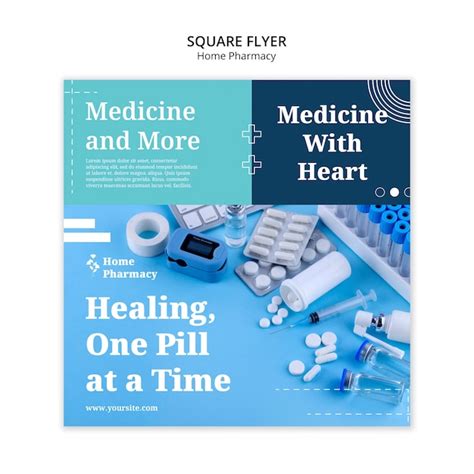 Premium Psd Home Pharmacy Template Design