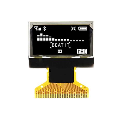 Inch PMOLED Display X Resolution Pins Wire SPI I C Interface Driving IC SSD