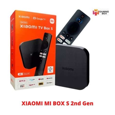 Jual Mi Tv Box S Nd Generation Google Tv K Xiaomi Smart Tv Box Di Seller Owl Store